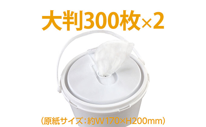 防災向け業務用 高密封バケツウェットティッシュ600枚（本体＋詰替用）（香川県丸亀市） | ふるさと納税サイト「ふるさとプレミアム」