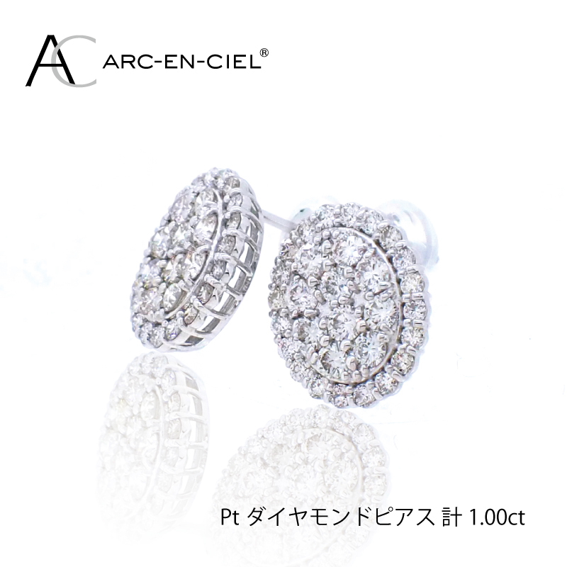 ARC-EN-CIEL PTダイヤピアス（計 1.0ct） J022-1 / 大阪府泉佐野市 | セゾンのふるさと納税