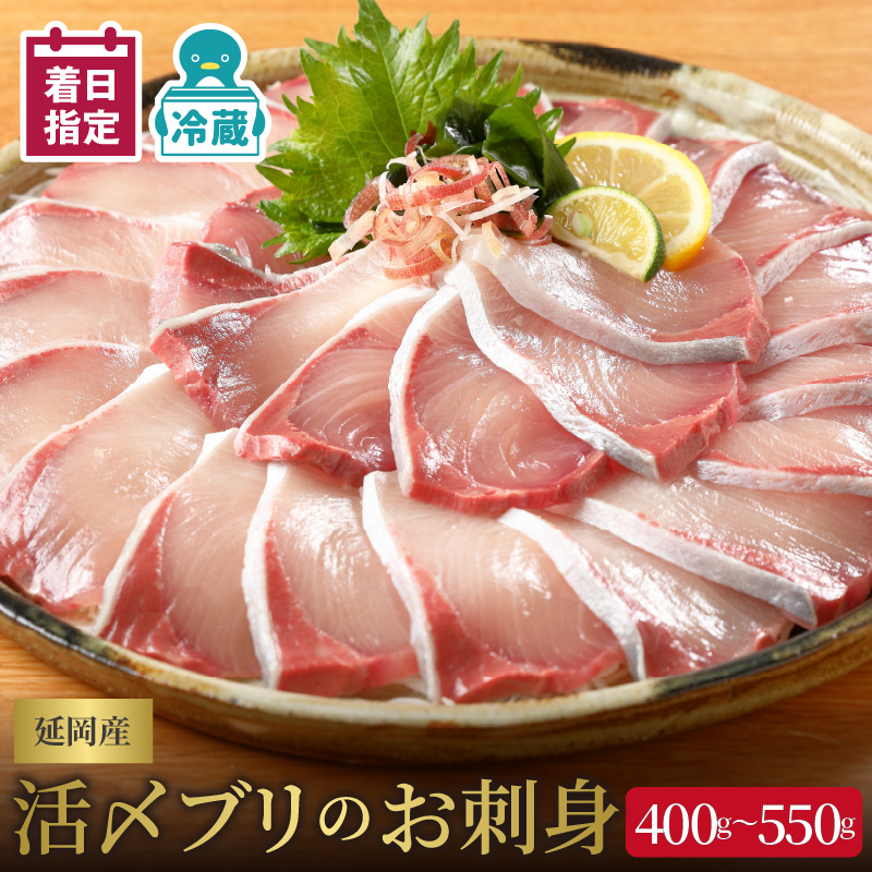 【冷蔵】【日向灘どれ】延岡産活〆ブリのお刺身400g～550g N019-YA2259 / 宮崎県延岡市 | セゾンのふるさと納税